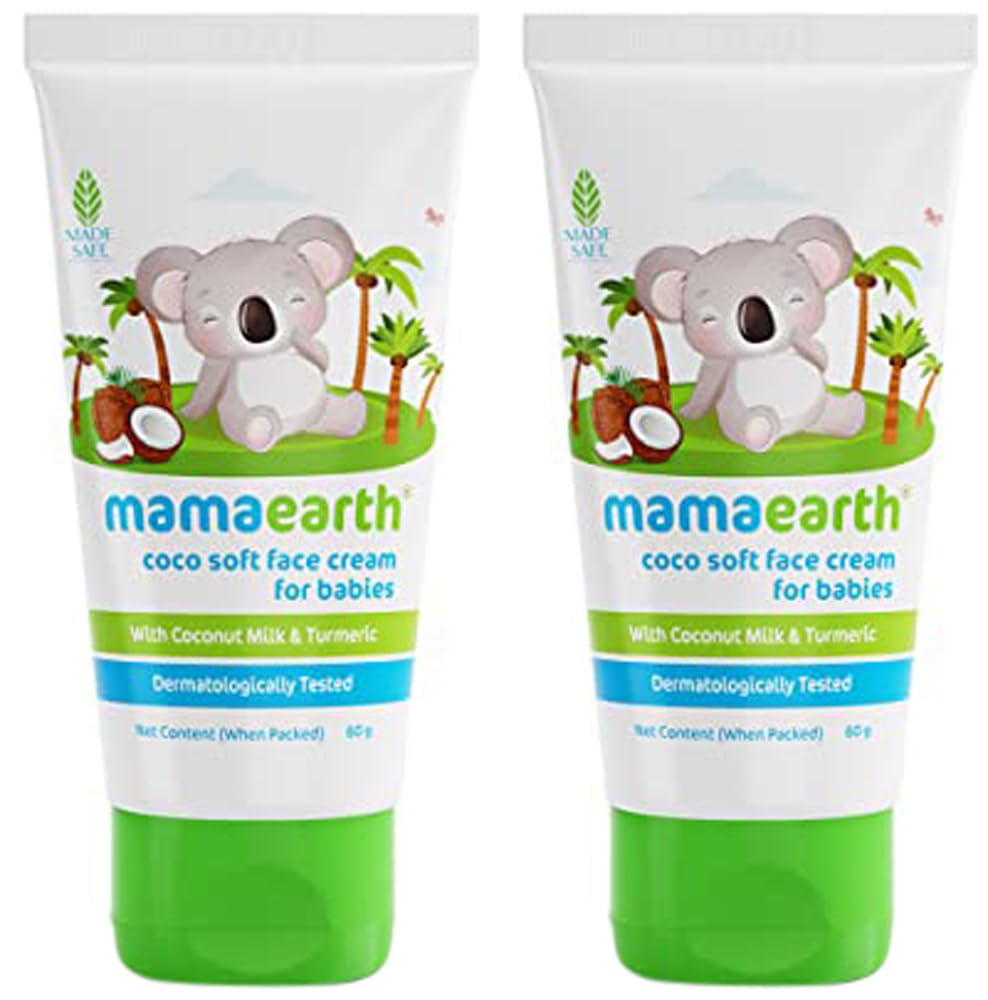 Mamaearth Coco Soft Face Cream With Coconut Milk & Turmeric For Babies ...