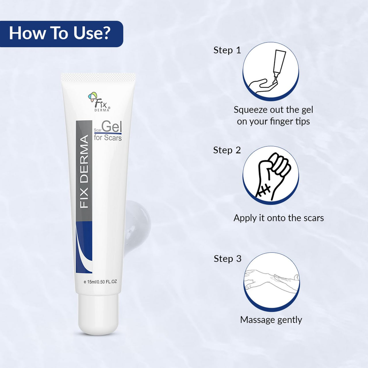 Fixderma Scar gel, Reduces Acne Scars, Surgery Scars, Injury Scars, Bu ...