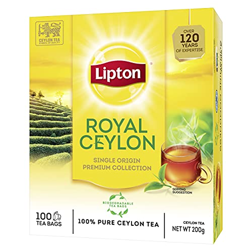 Lipton Royal Ceylon Srilankan Black Tea Bags ,100 Tea Bags – Stuff From ...