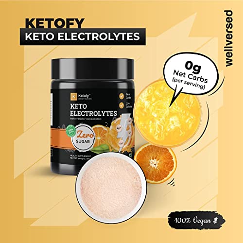 Ketofy - Keto Electrolytes (200g) | Sugar Free electrolytes for Optima ...