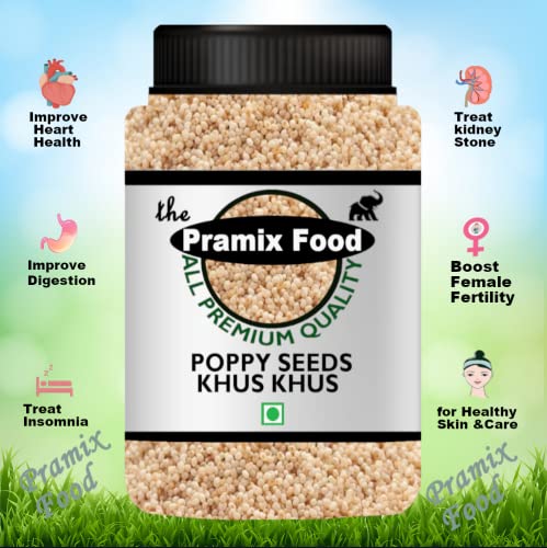 Pramix Natural Fresh Khas Khas White Poppy Seeds Posta Dana (100 Grams ...